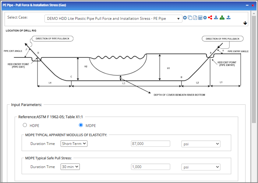Pull Force and Installation Stresses for PE Pipe – Technical Toolboxes Knowledge Center