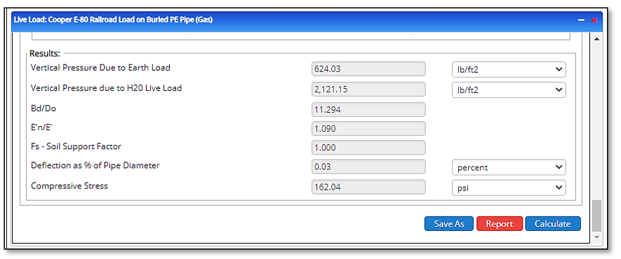 Live Load: Cooper E-80 Railroad Load on Buried PE Pipe – Technical ...