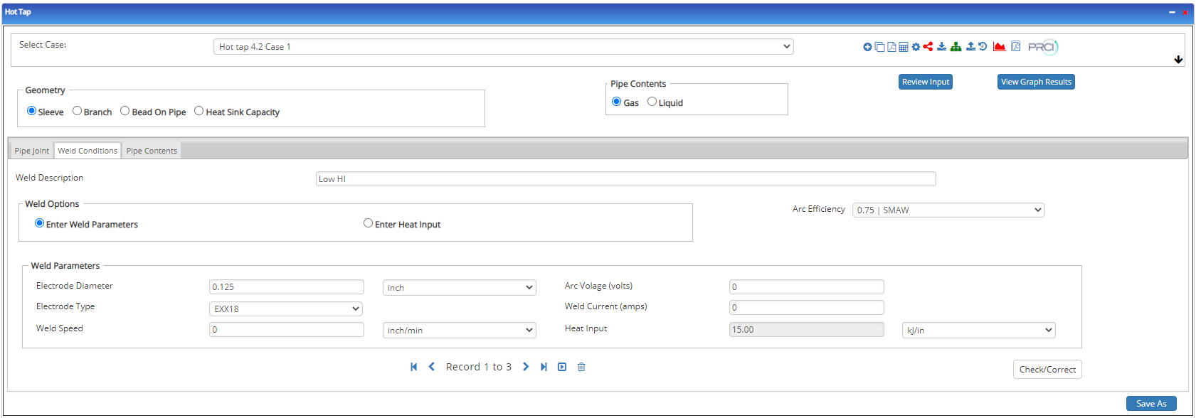 PRCI Thermal Analysis Model for Hot-Tap Welding – Technical Toolboxes Knowledge Center