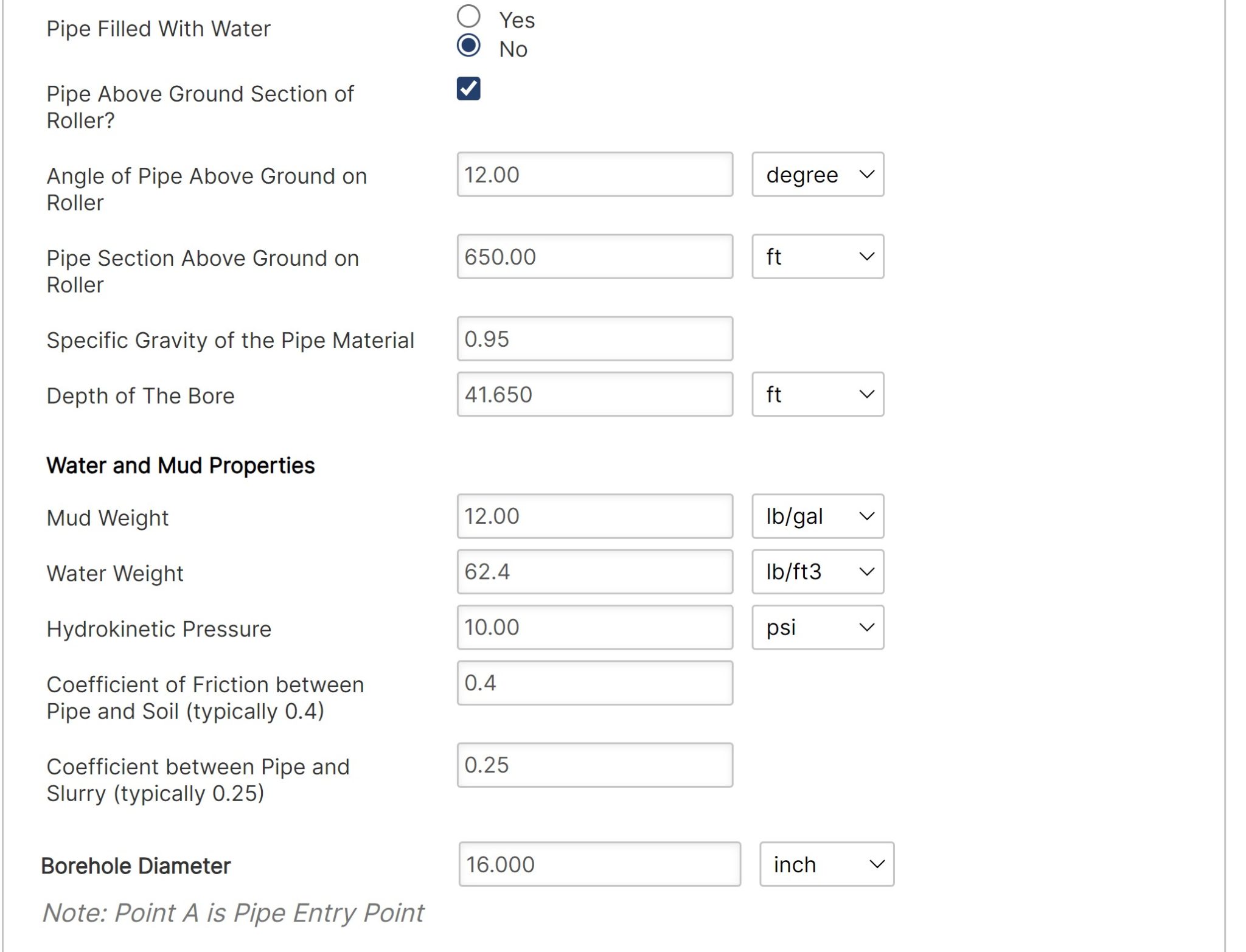 PE Pipe – Pull Force and Installation Stresses (Specific Radius of ...