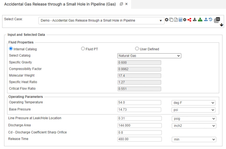 Accidental Gas Release Through a Small Hole in Pipeline – Technical Toolboxes Knowledge Center