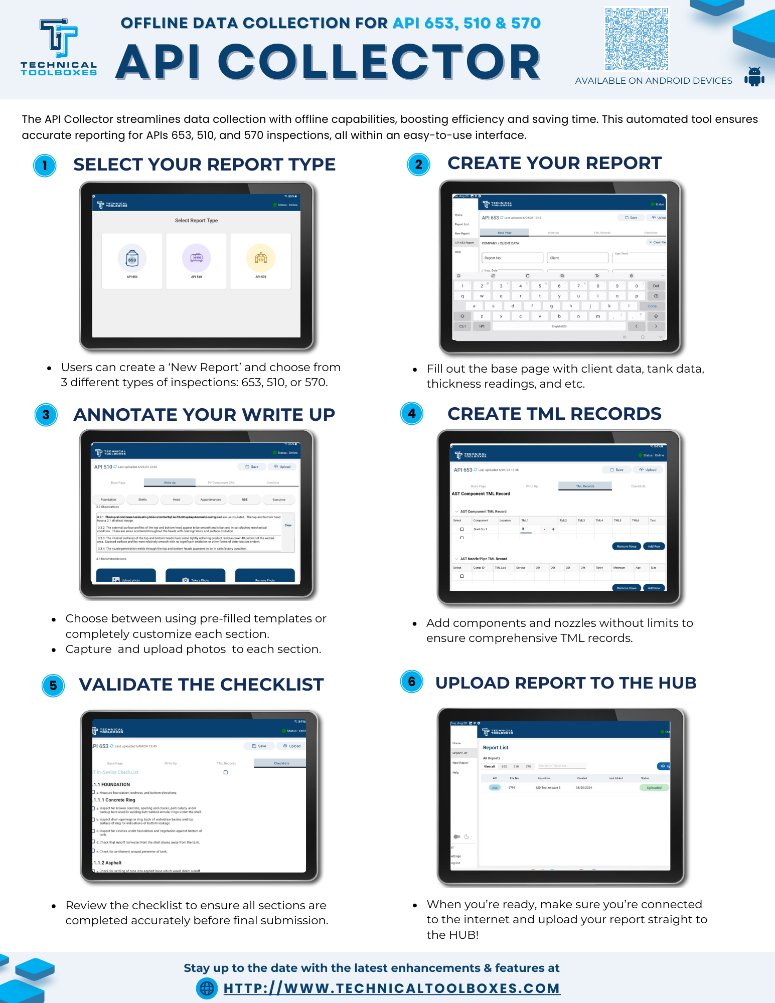API Collector – Technical Toolboxes Knowledge Center