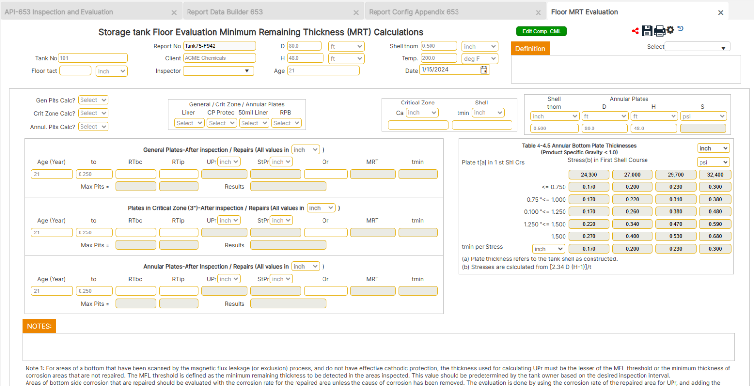 API 653 – Technical Toolboxes Knowledge Center
