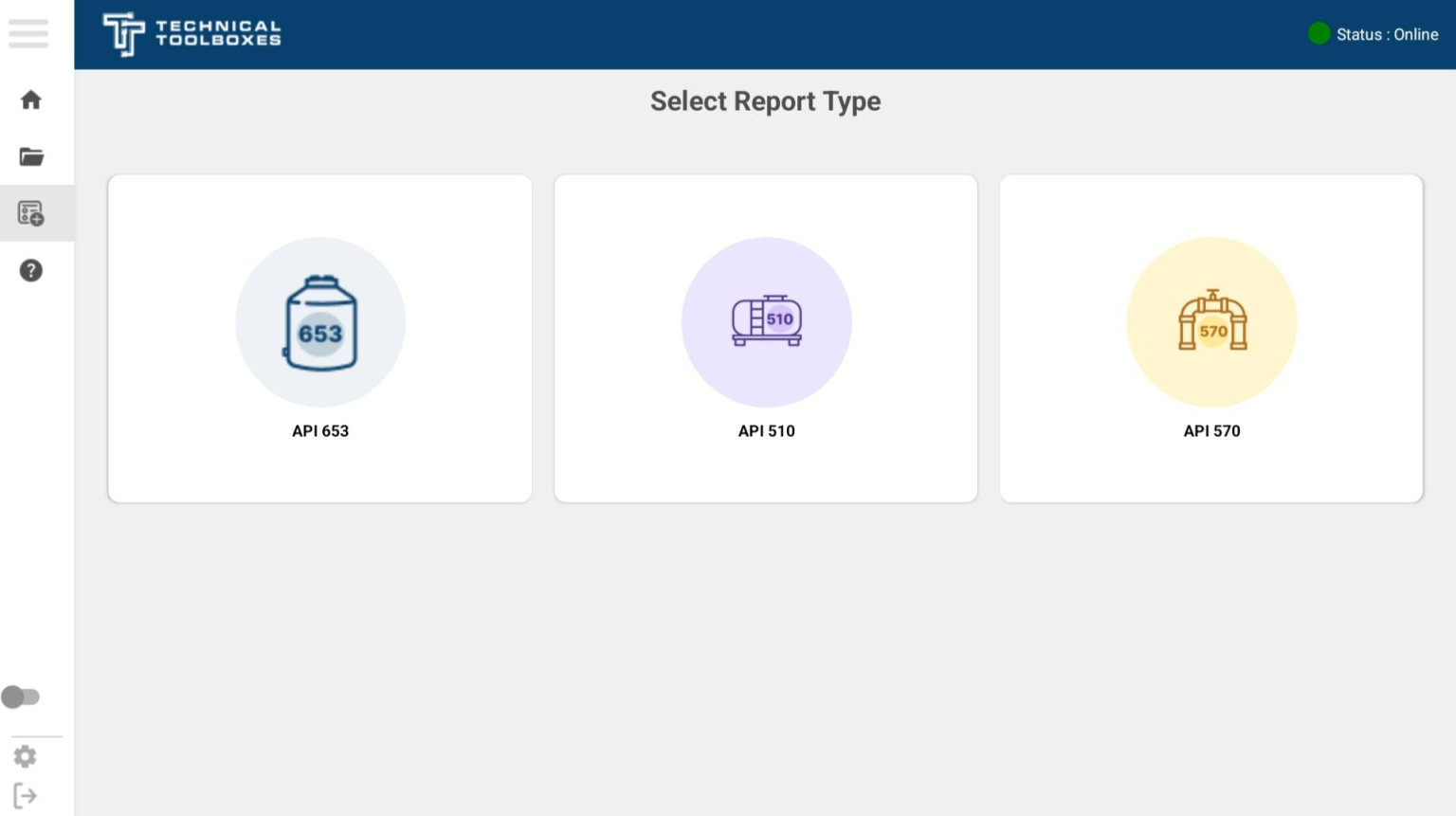 API Collector – Technical Toolboxes Knowledge Center