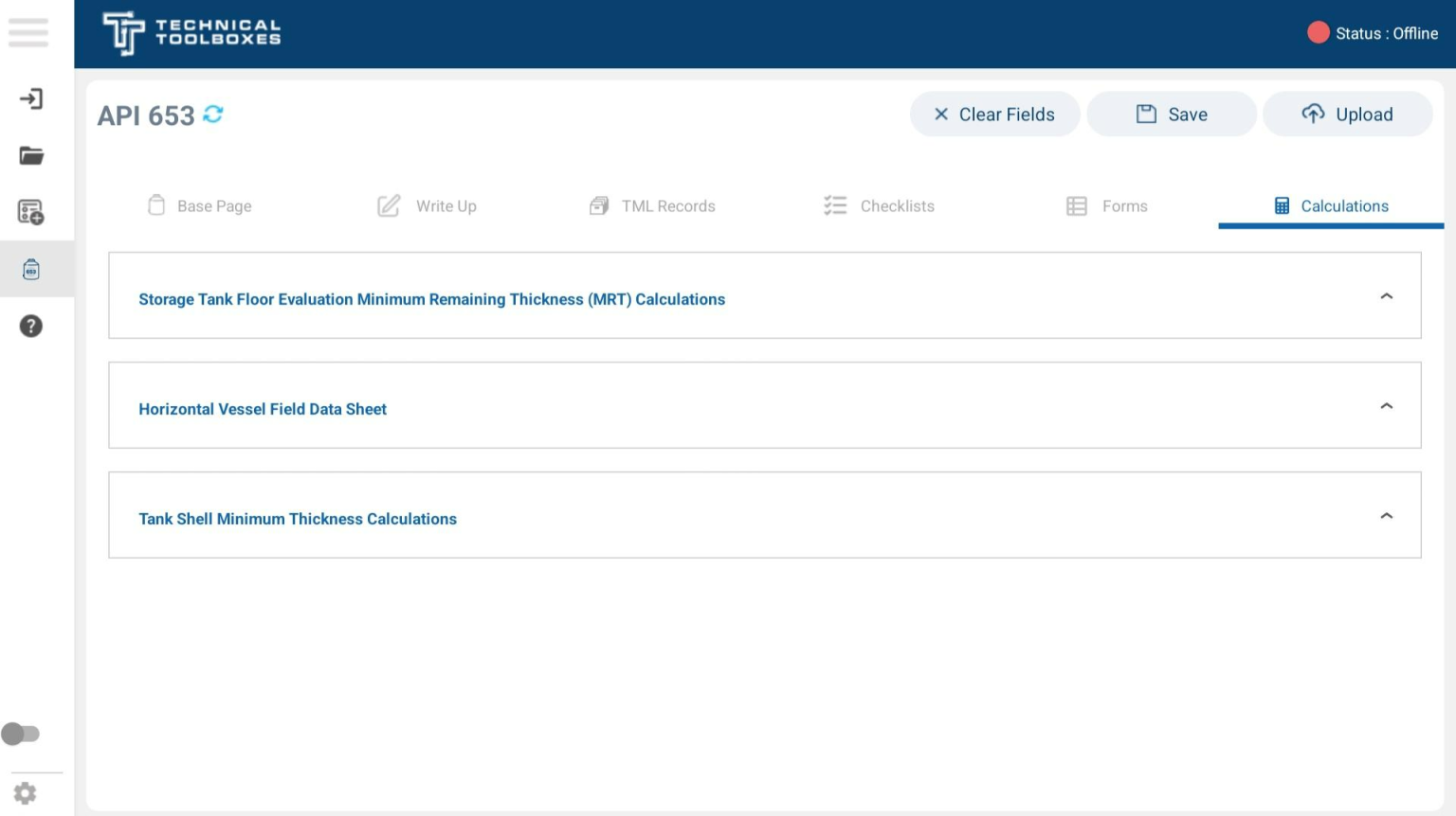 API Collector – Technical Toolboxes Knowledge Center