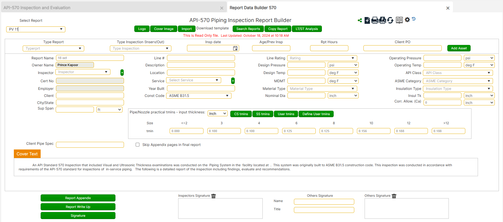 API 570 – Technical Toolboxes Knowledge Center